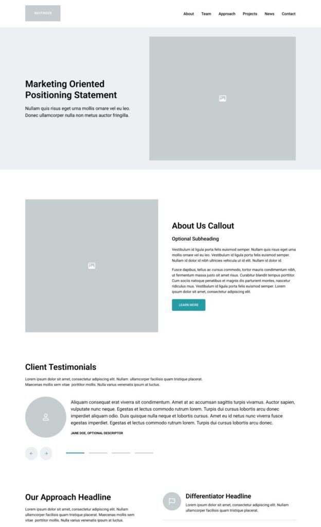 Web Design Case Study for Wayfinder Developments | Forge and Smith